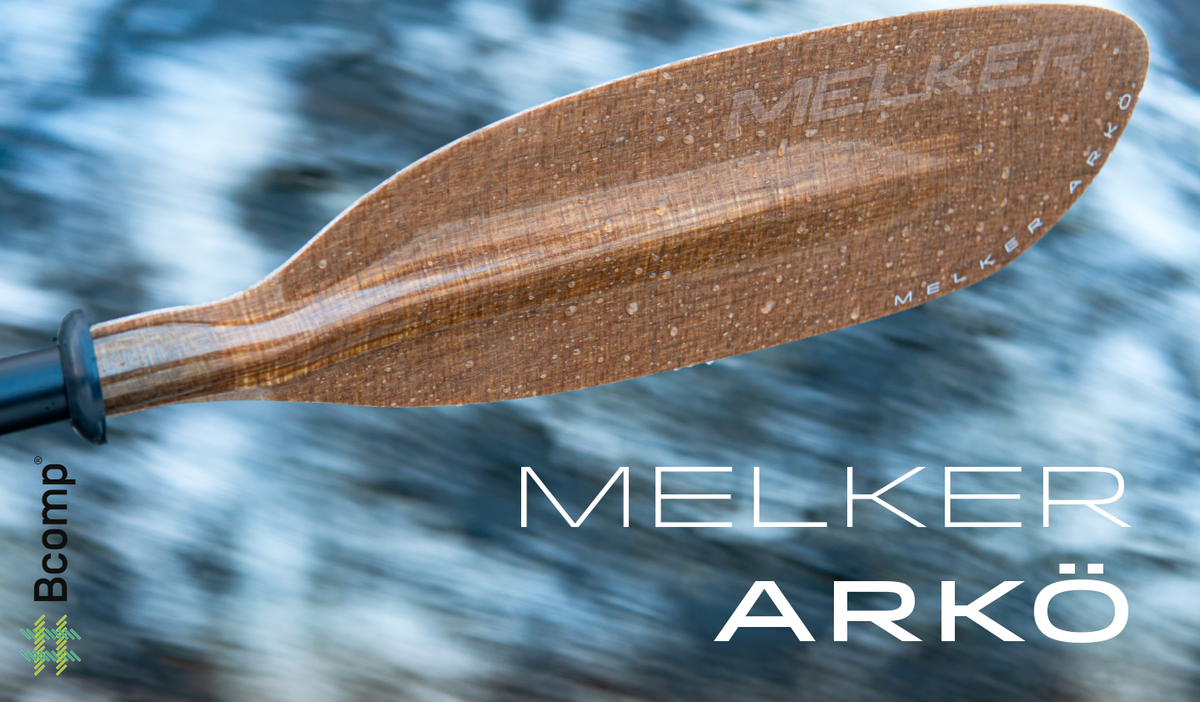 Melker Arkö - en innovativ paddel tillverkad av linfiber – Melker of Sweden